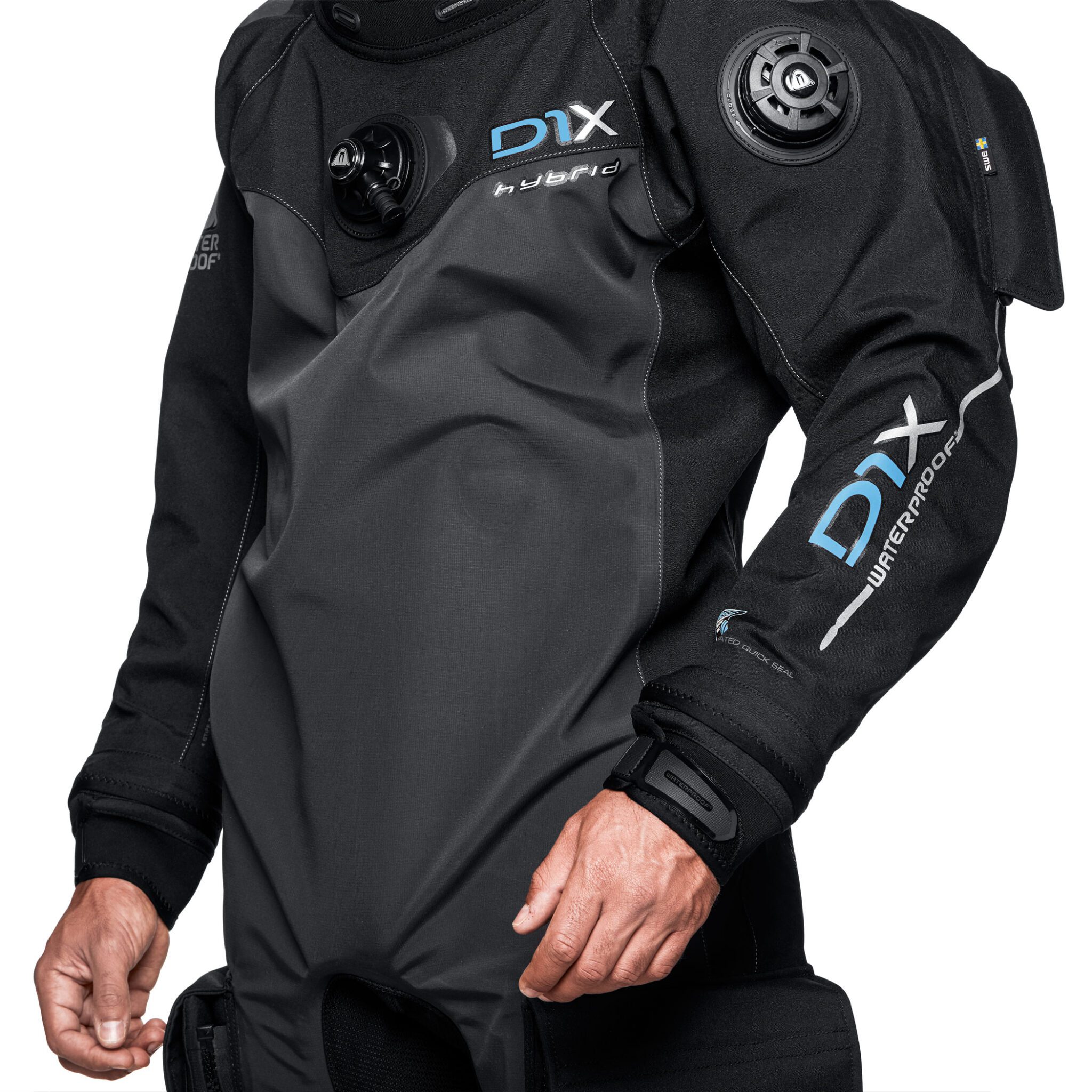 Waterproof Drysuit D1X Hybrid - Man | Dive Gear Australia