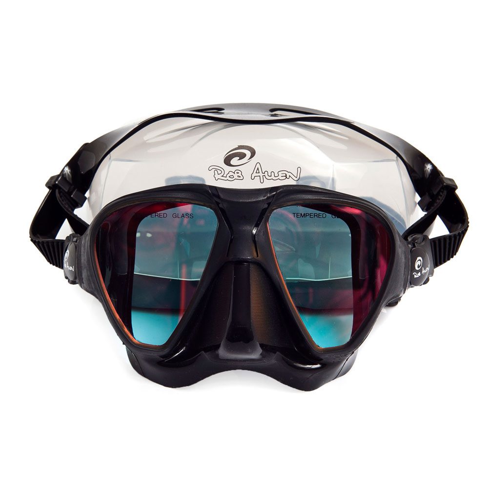 Rob Allen Cubera Mask Tinted With HD View | Dive Gear Australia