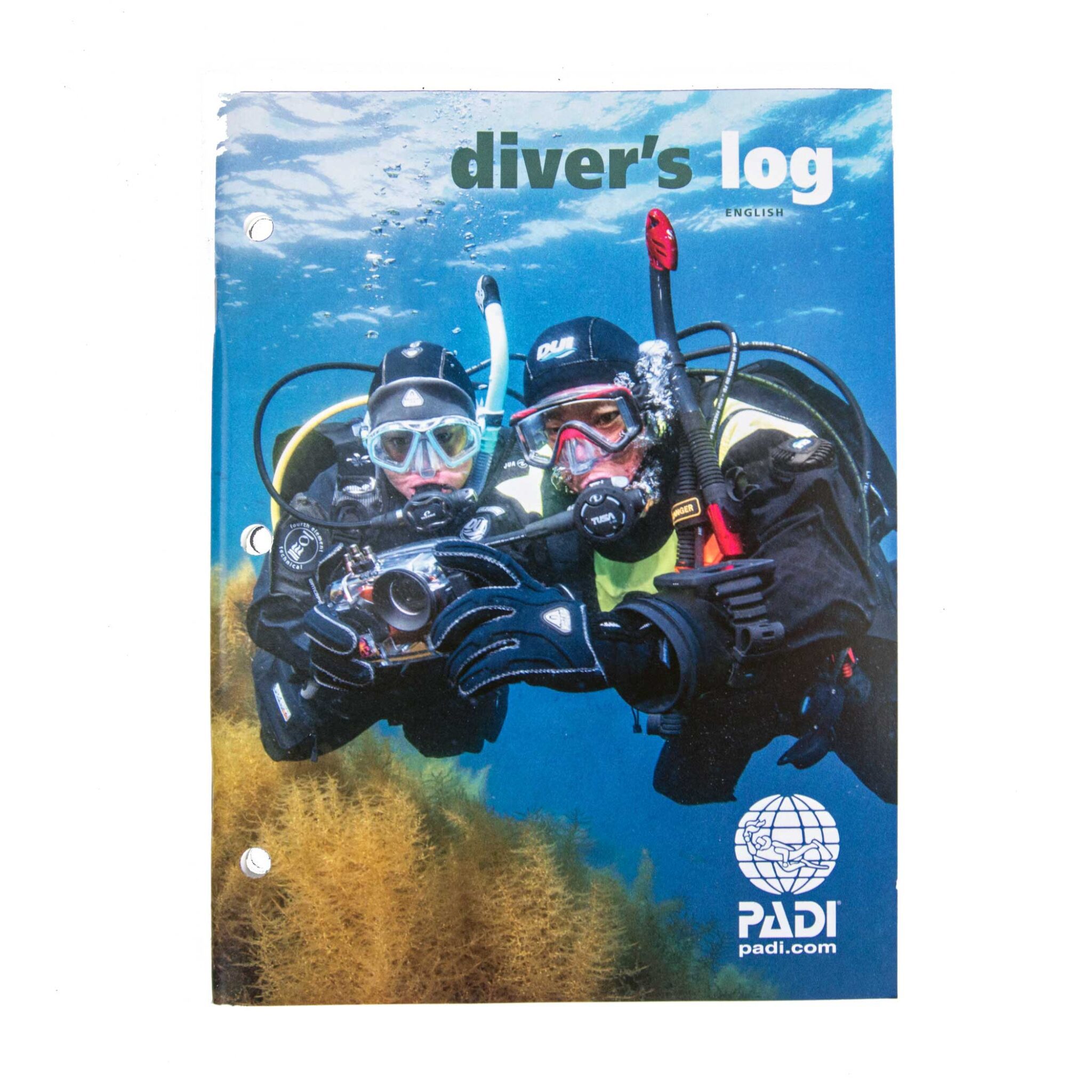 PADI Divers Log Book for Recording Scuba Dives | Dive Gear Australia