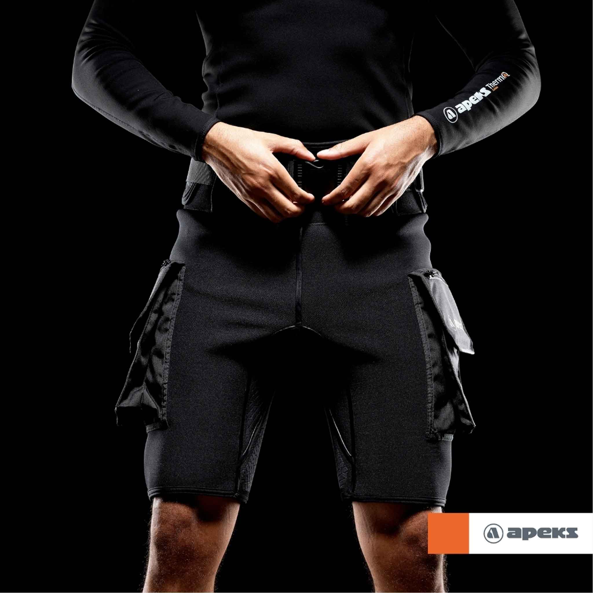 Apeks Tech Shorts - Wetsuit Shorts - Wetsuit Shorts | Dive Gear Australia