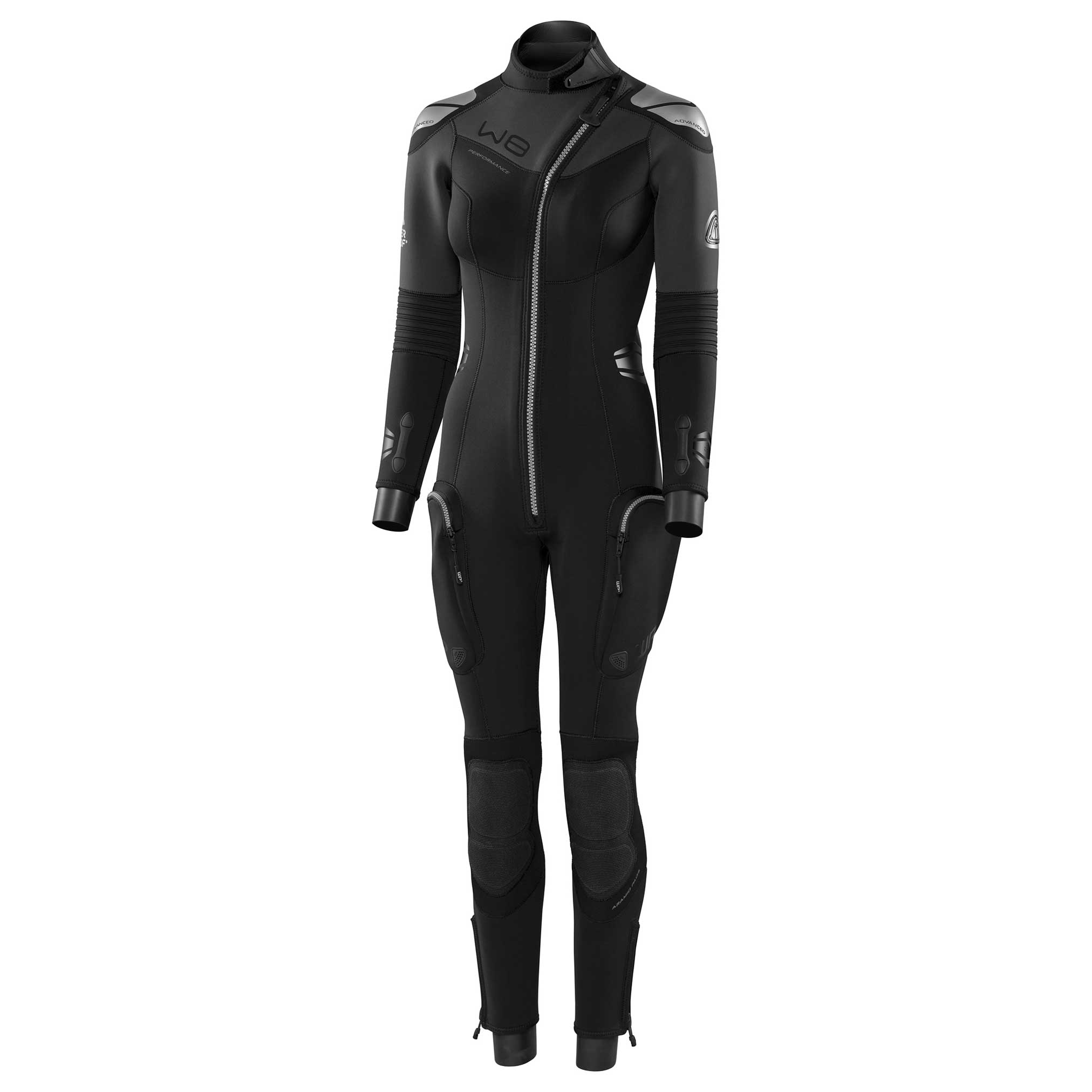 Waterproof W8 7mm Wetsuit Women's - Front Zip - NEOFLEX | Dive Gear ...
