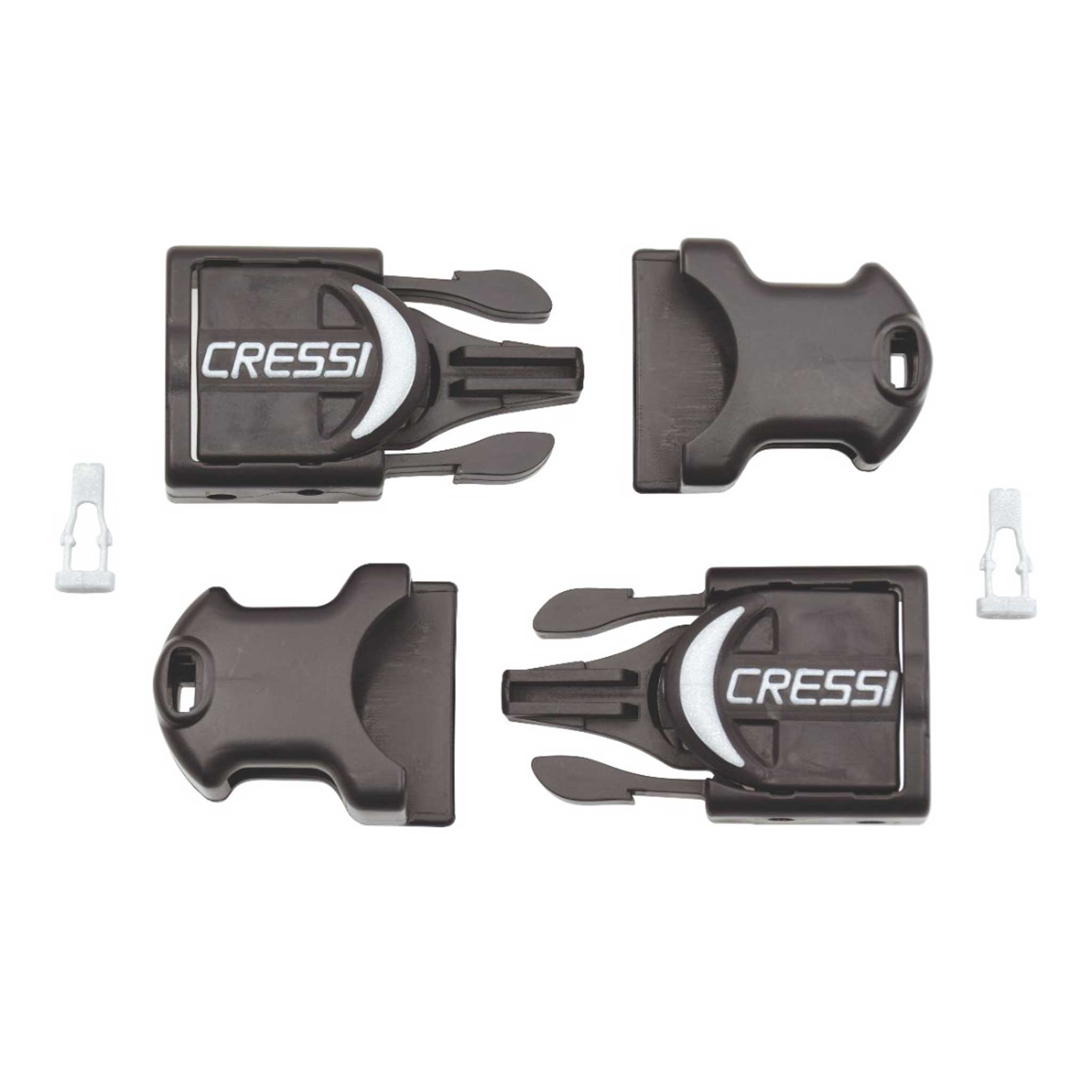 Cressi Fin Buckles Reaction / Frog Plus Pair | Dive Gear Australia