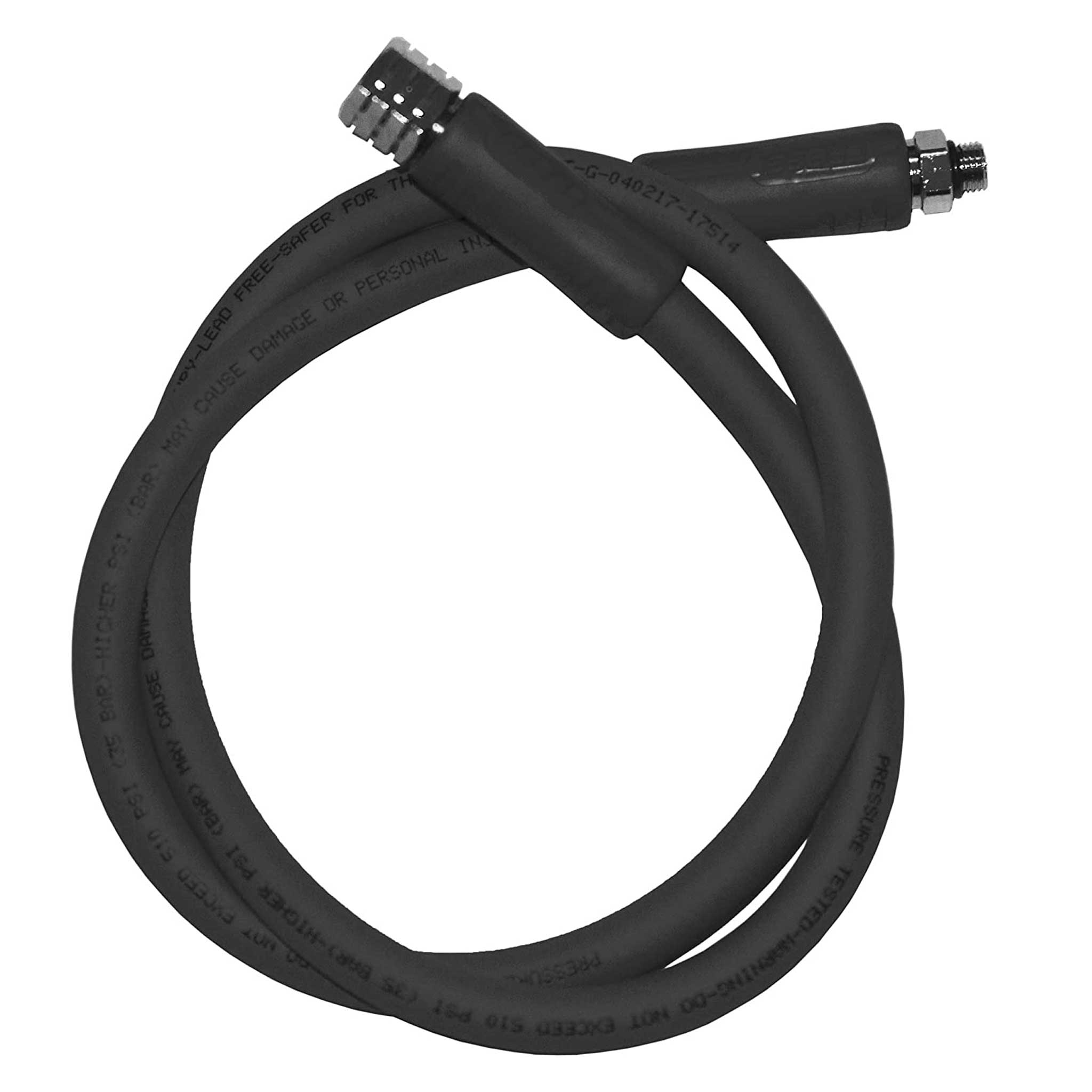 Cressi LP Hose Safeflex T10 Cromo SC/Galaxy Ad.R | Dive Gear Australia