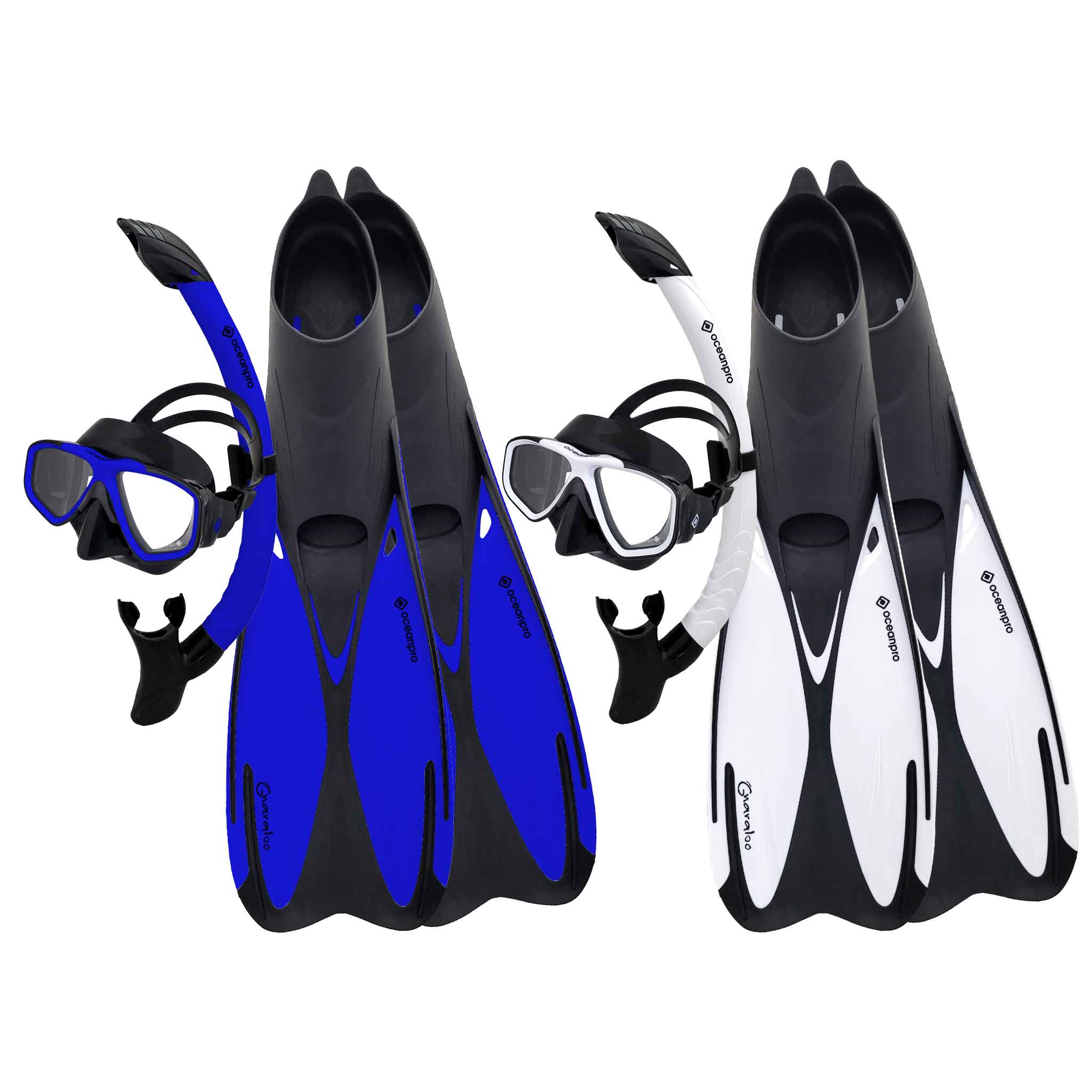 OceanPro Gnaraloo Mask Snorkel Fin Set | Dive Gear Australia