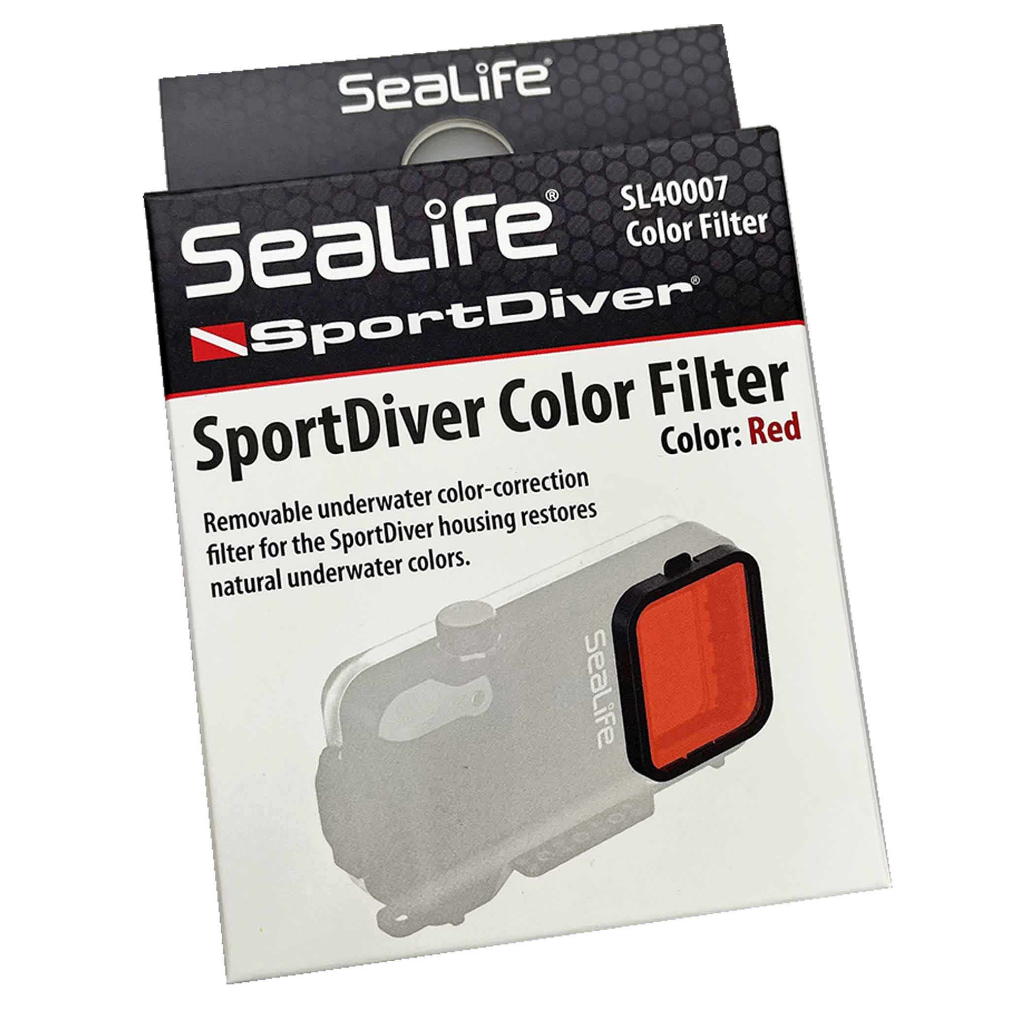 Sealife SportDiver Colour Filter - Red | Dive Gear Australia