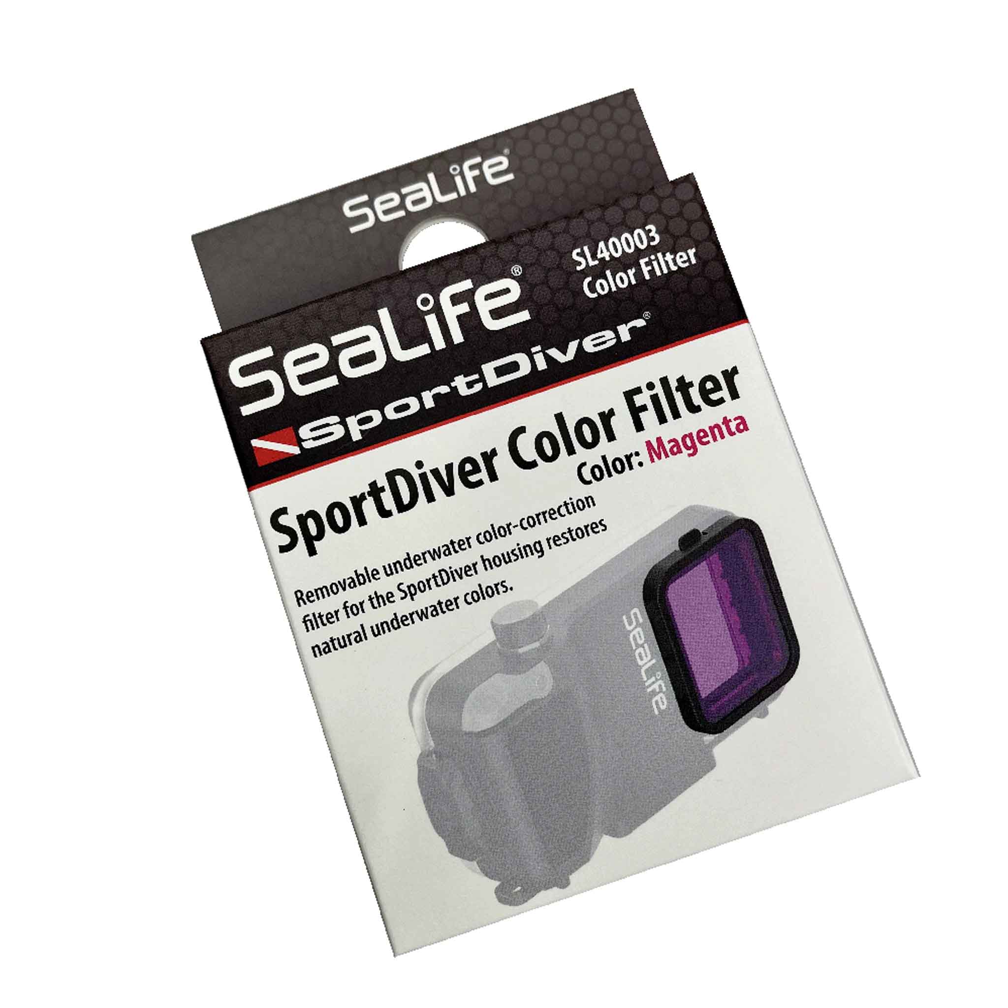 Sealife SportDiver Colour Filter - Magenta | Dive Gear Australia