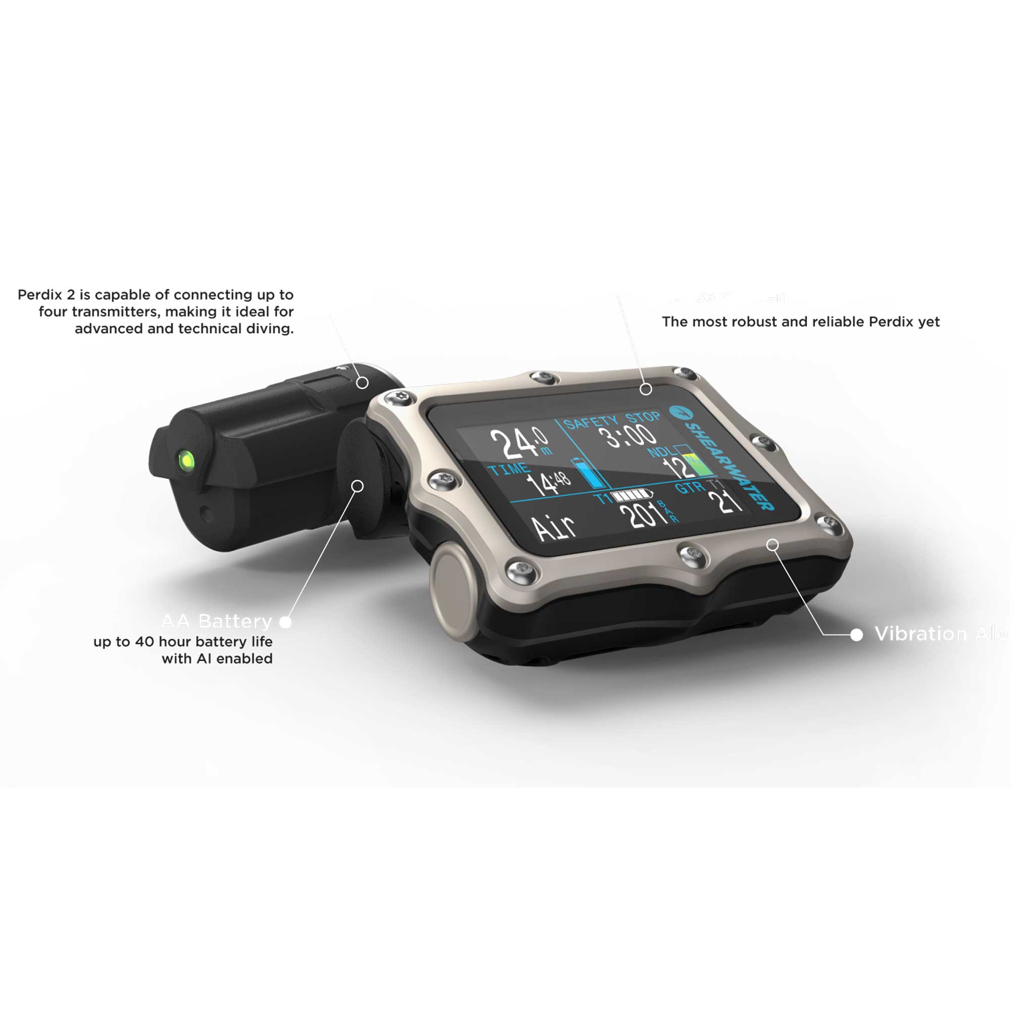 Shearwater Perdix 2 Dive Computer | Dive Gear Australia
