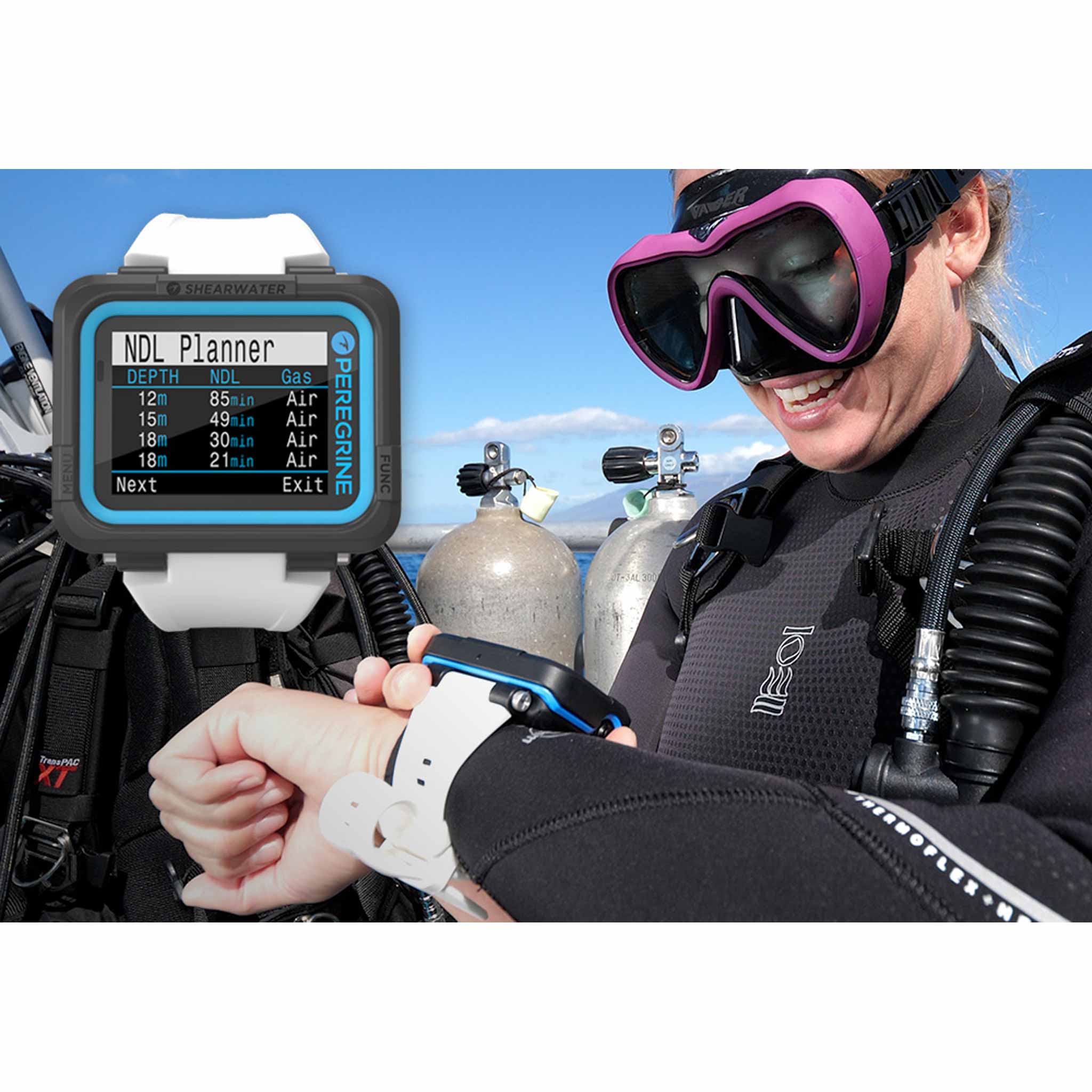 Shearwater Peregrine Dive Computers | Dive Gear Australia