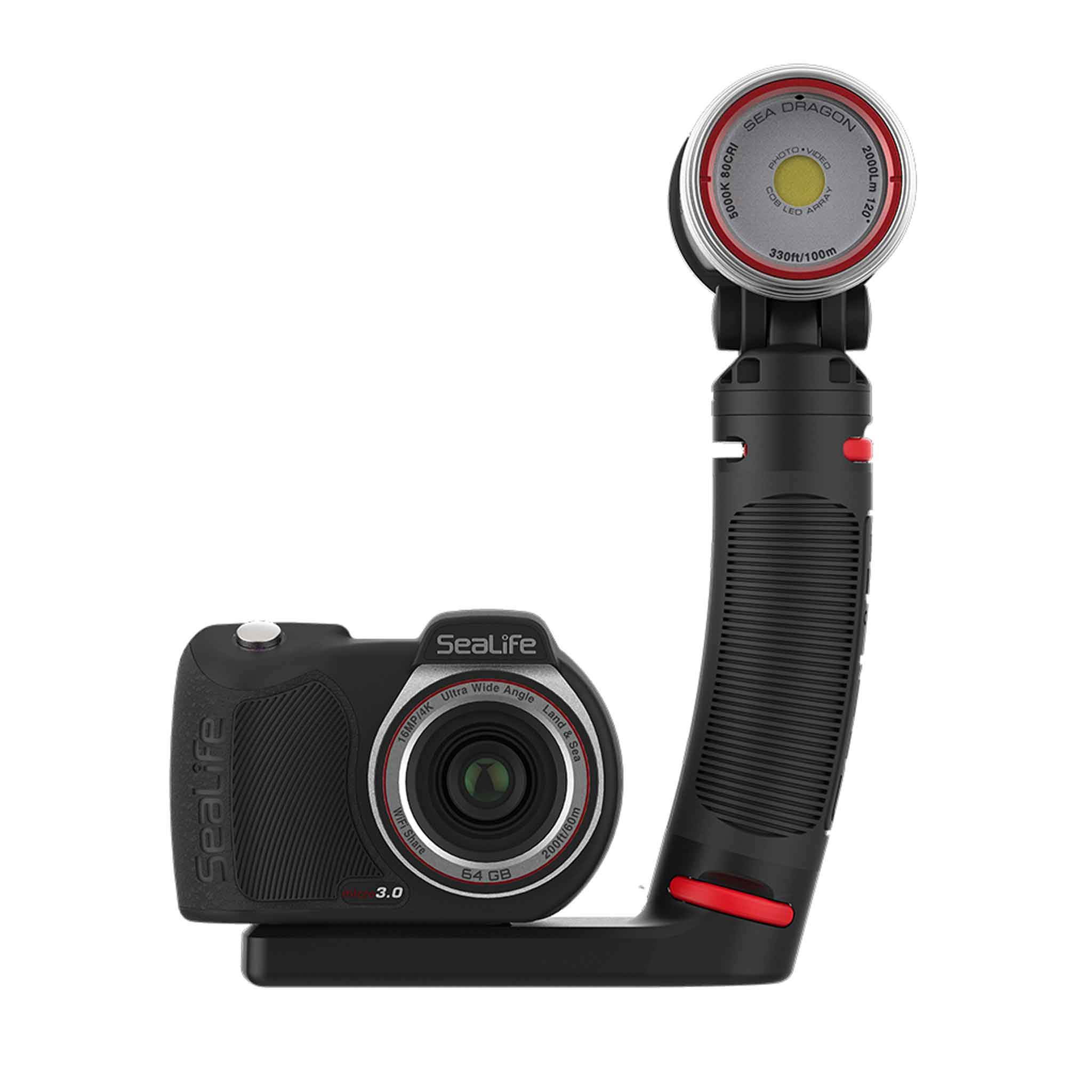 SeaLife Micro 3.0 Underwater Camera - Free 2300F Sea Dragon | Dive Gear ...