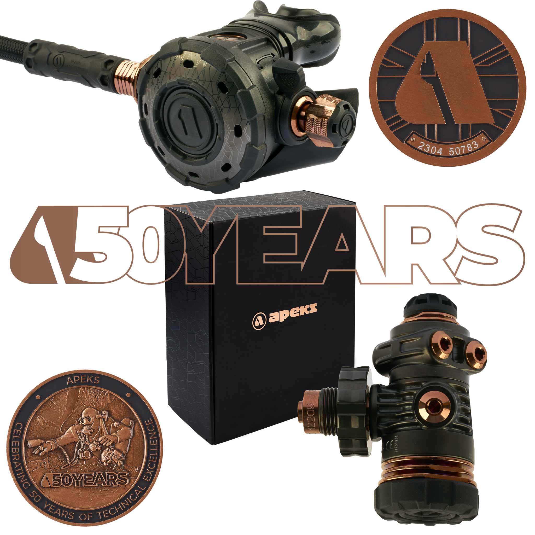 Apeks MTX-RC 50th Anniversary Limited Edition Regulator | Dive Gear ...