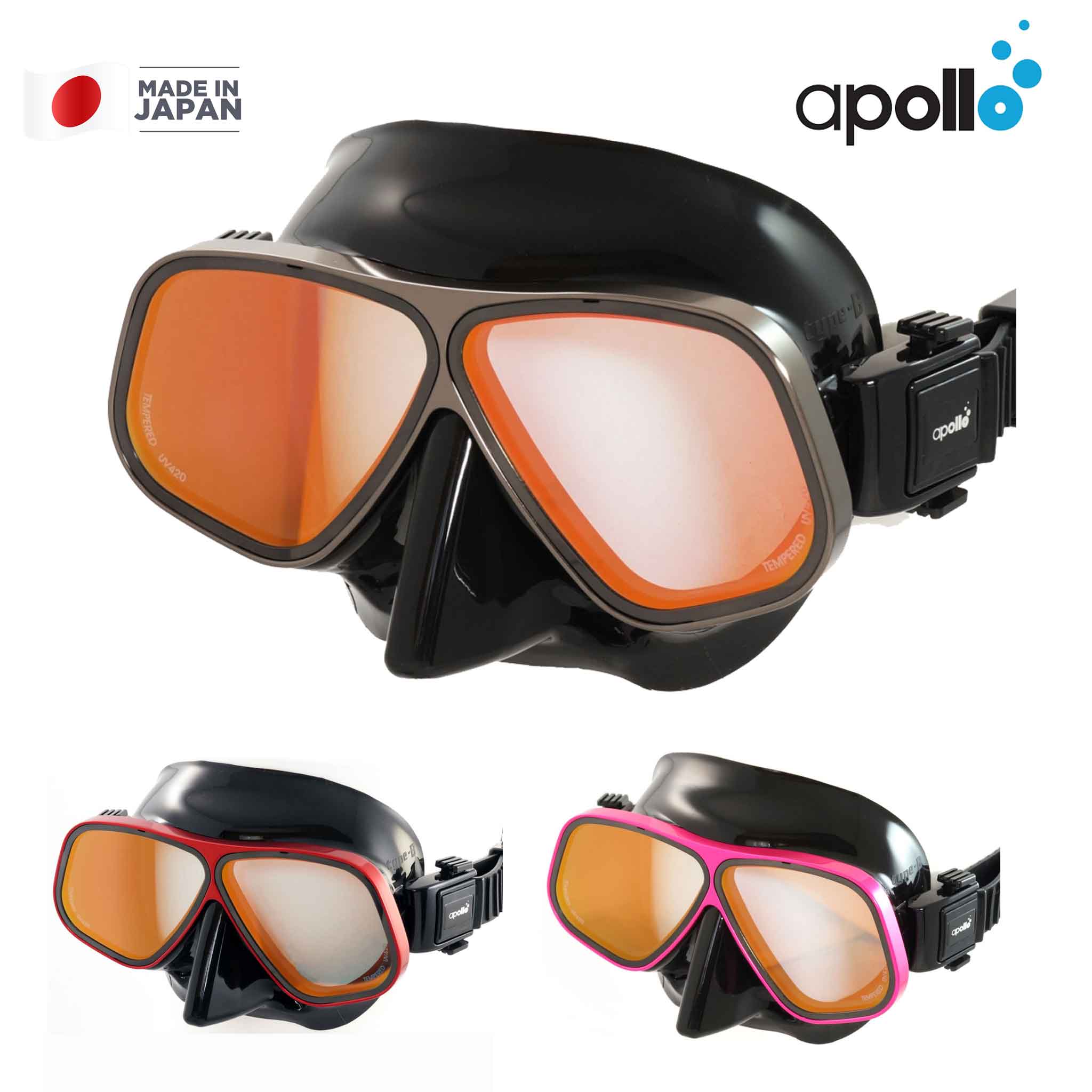 Apollo Bio Metal Mask UV420 lens C Class - Worlds Best Mask | Dive Gear ...