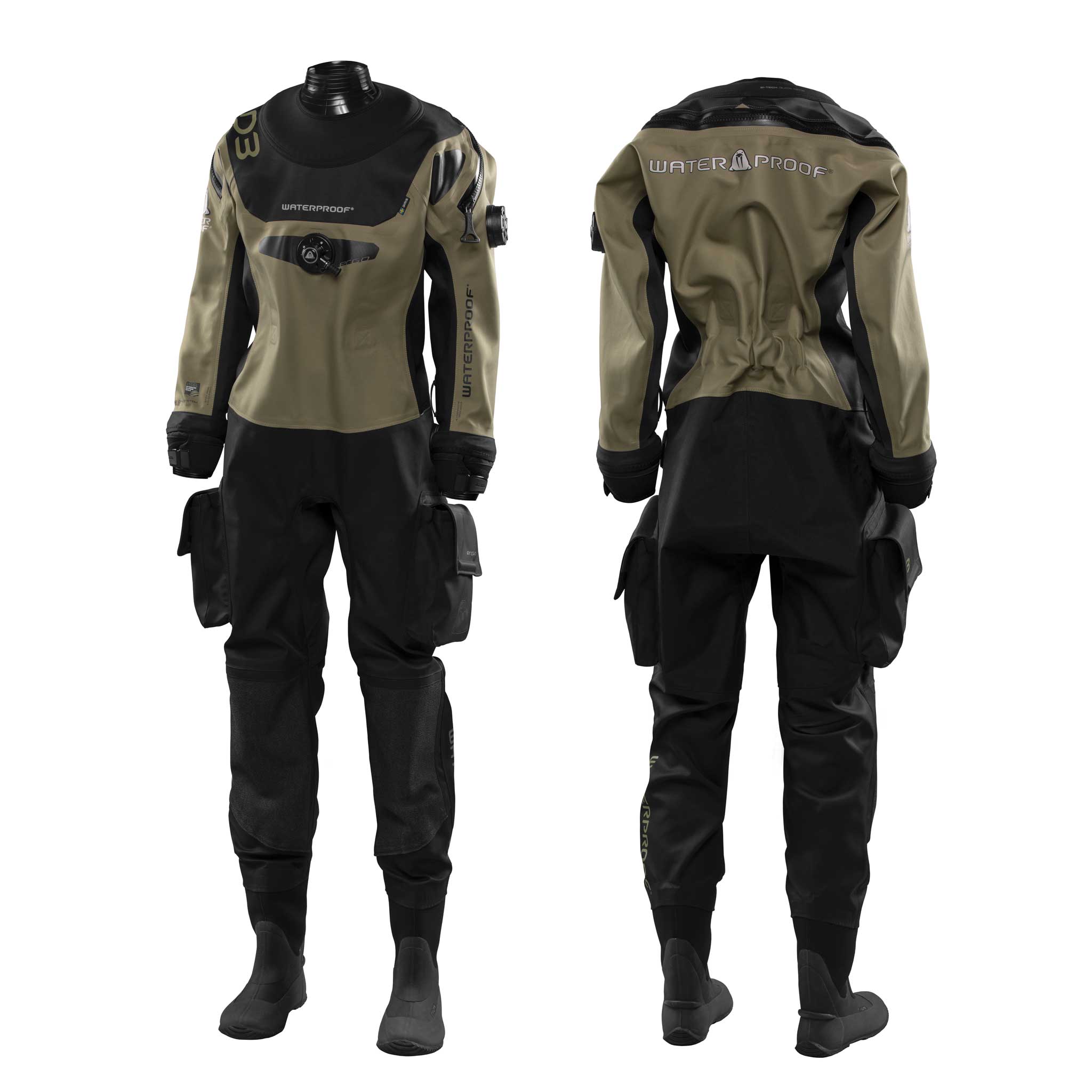 Waterproof D3 Ergo Drysuit Women's: Lightweight and Durable | Dive Gear ...