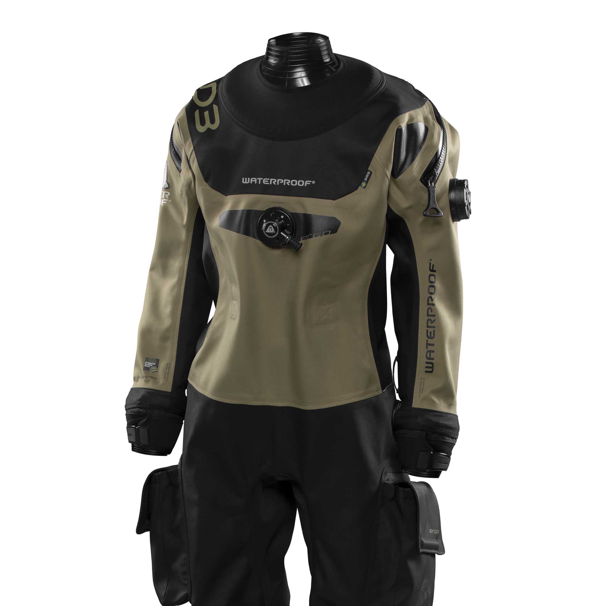 Waterproof D3 Ergo Drysuit Women's: Lightweight and Durable | Dive Gear ...