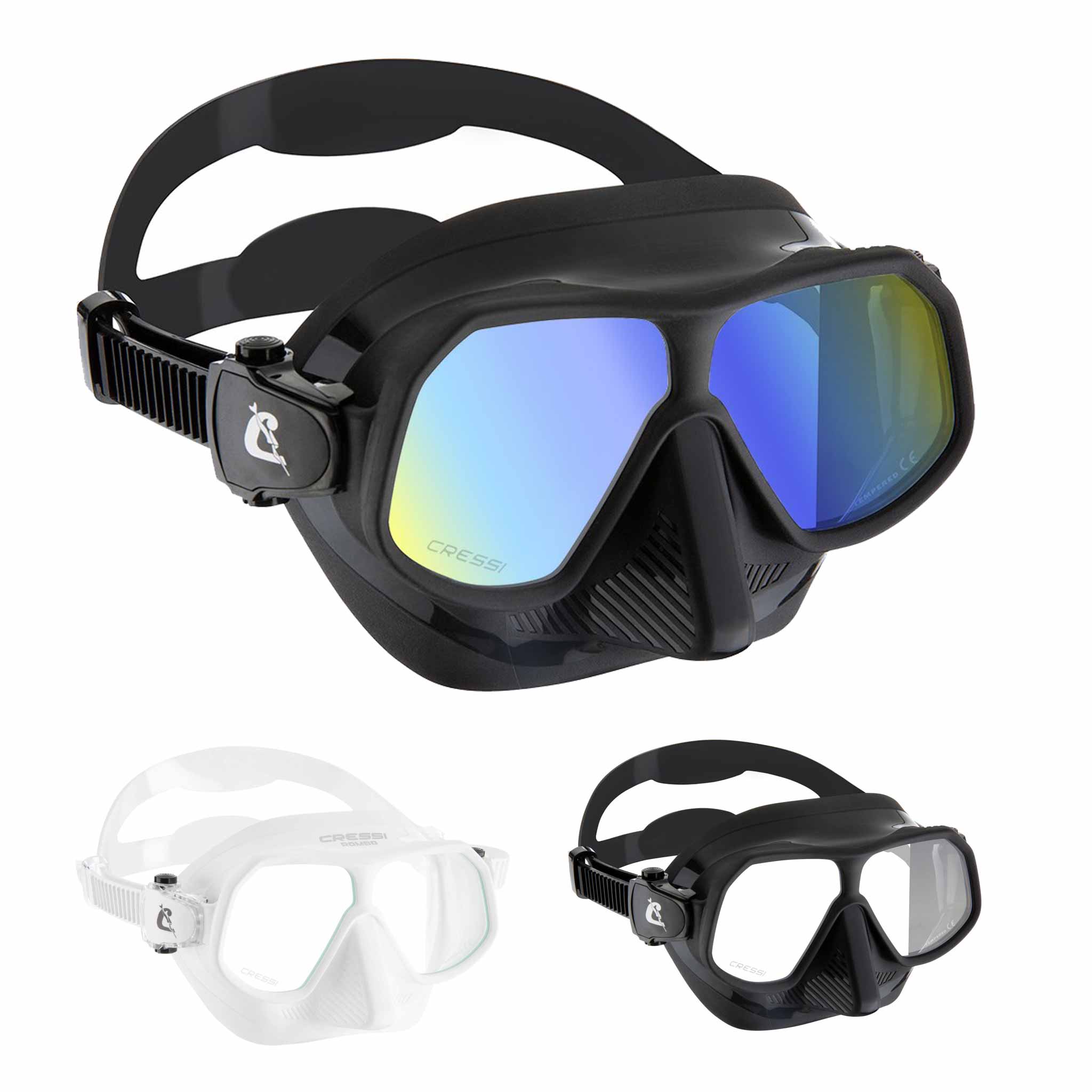 Cressi Rombo Mask - Frameless & Low Volume | Dive Gear Australia