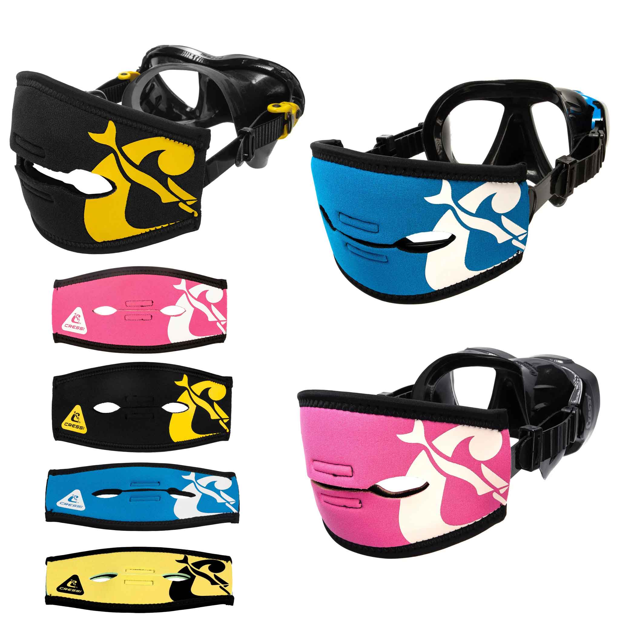 Cressi Neo Mask Strap Cover with Ponytail Opening | Dive Gear Australia