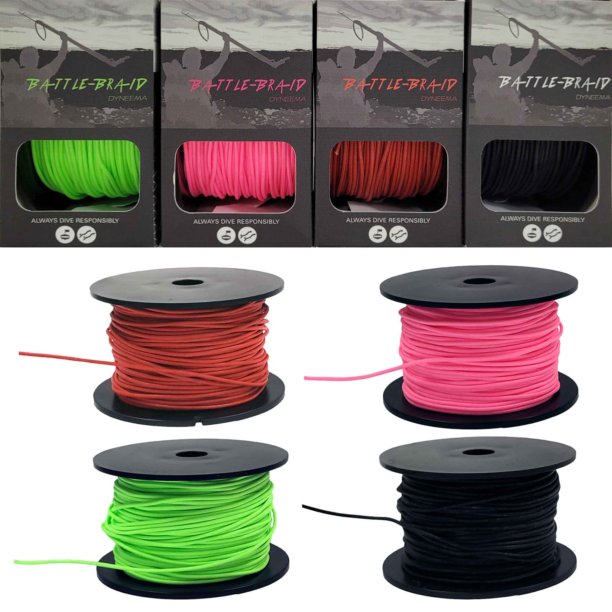 Ocean Hunter Battle Braid Dyneema 50m | Dive Gear Australia