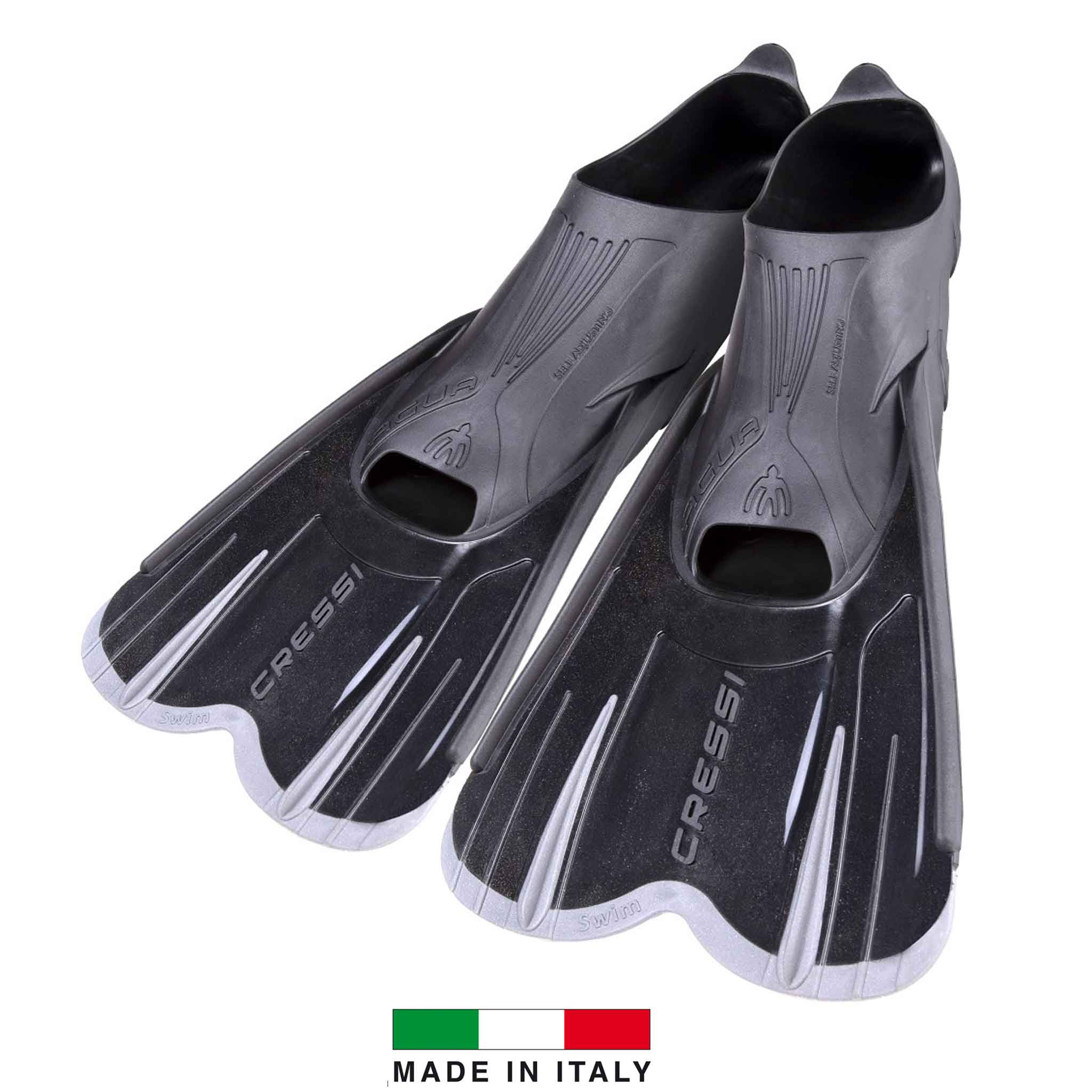 Cressi Aqua Short Swim Fin for Pool and Open Water