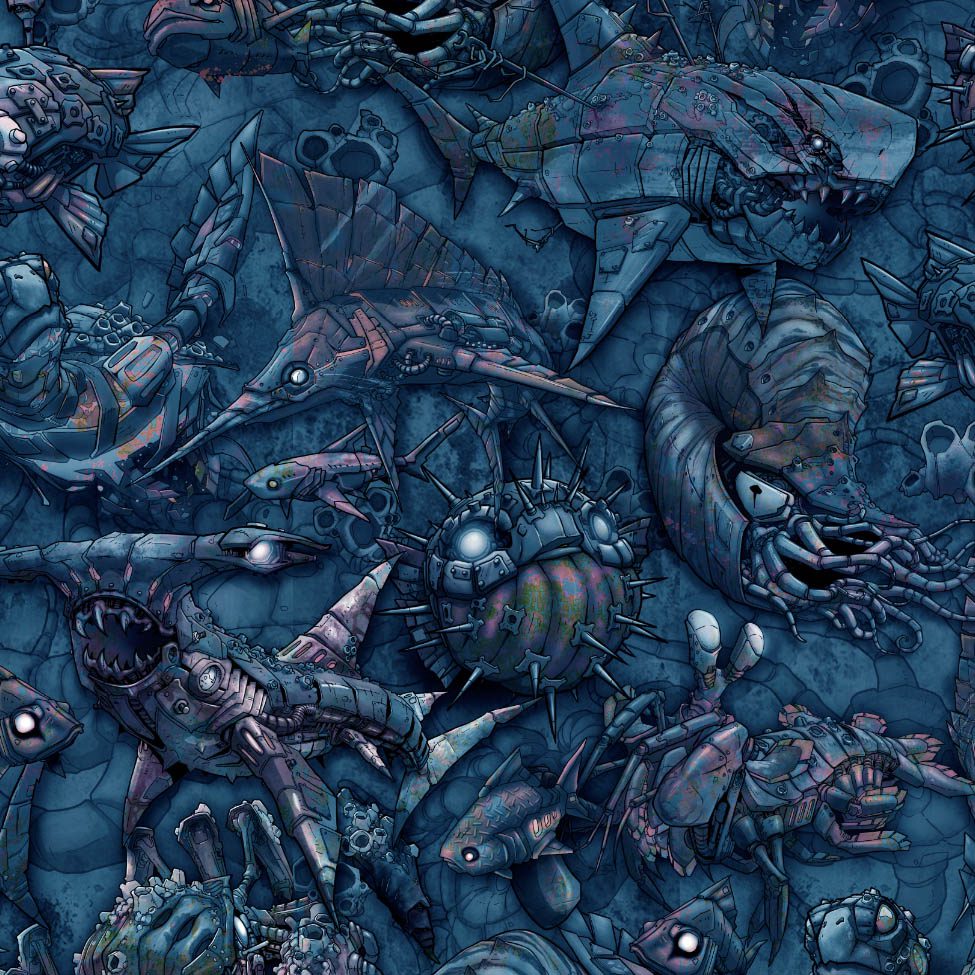 Spacefish Army Clockwork Ocean Scuba Shorts - Men's | Dive Gear Australia