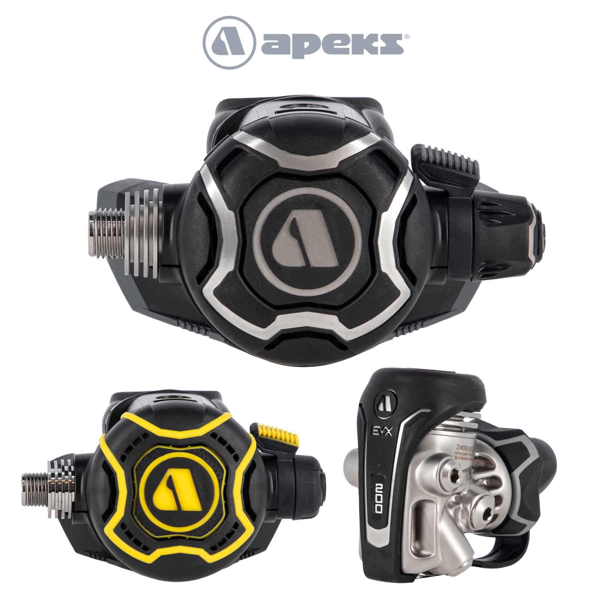Apeks EVX200 Stage 3 Regulator Set | Dive Gear Australia