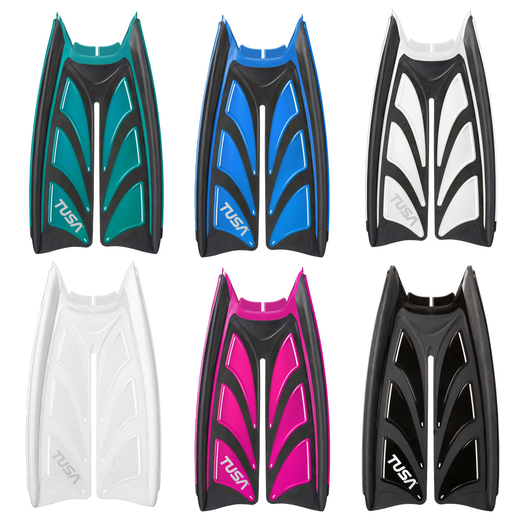 TUSA HyFlex Zoom Blades TA-1801 - Cramp Free Diving | Dive Gear Australia