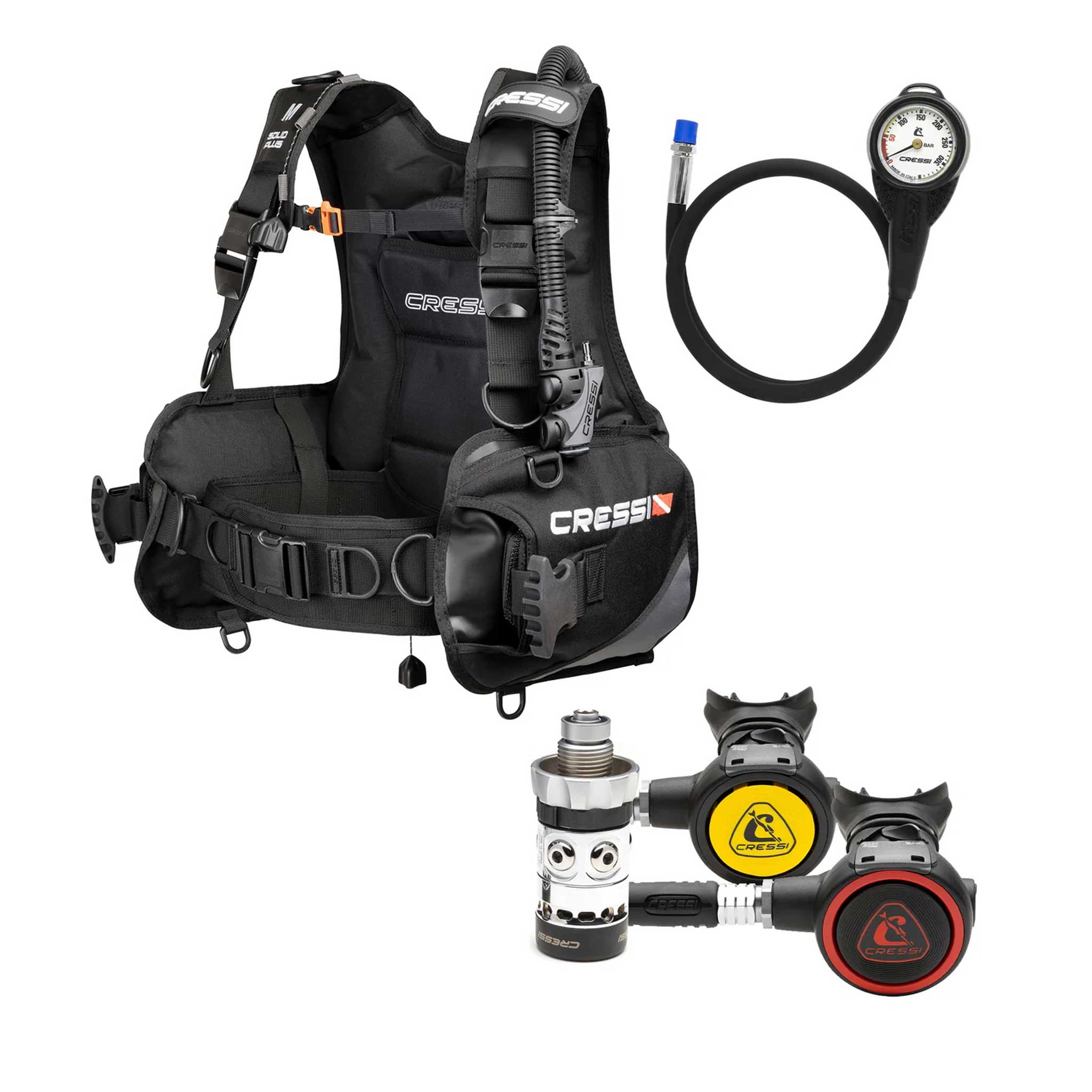 Cressi Solid Plus Scuba Sets | Dive Gear Australia