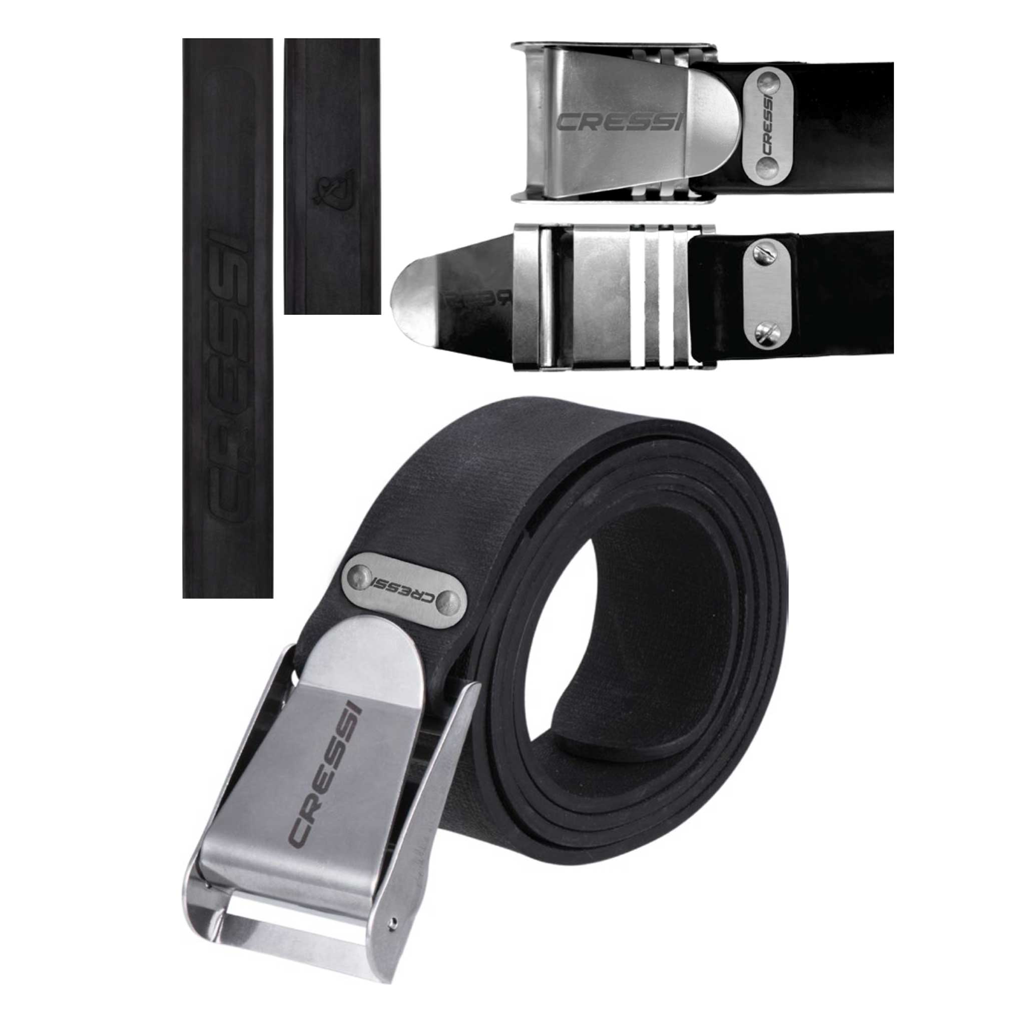 Cressi Ultra Rubber Quick Release Weight Belt | Dive Gear Australia