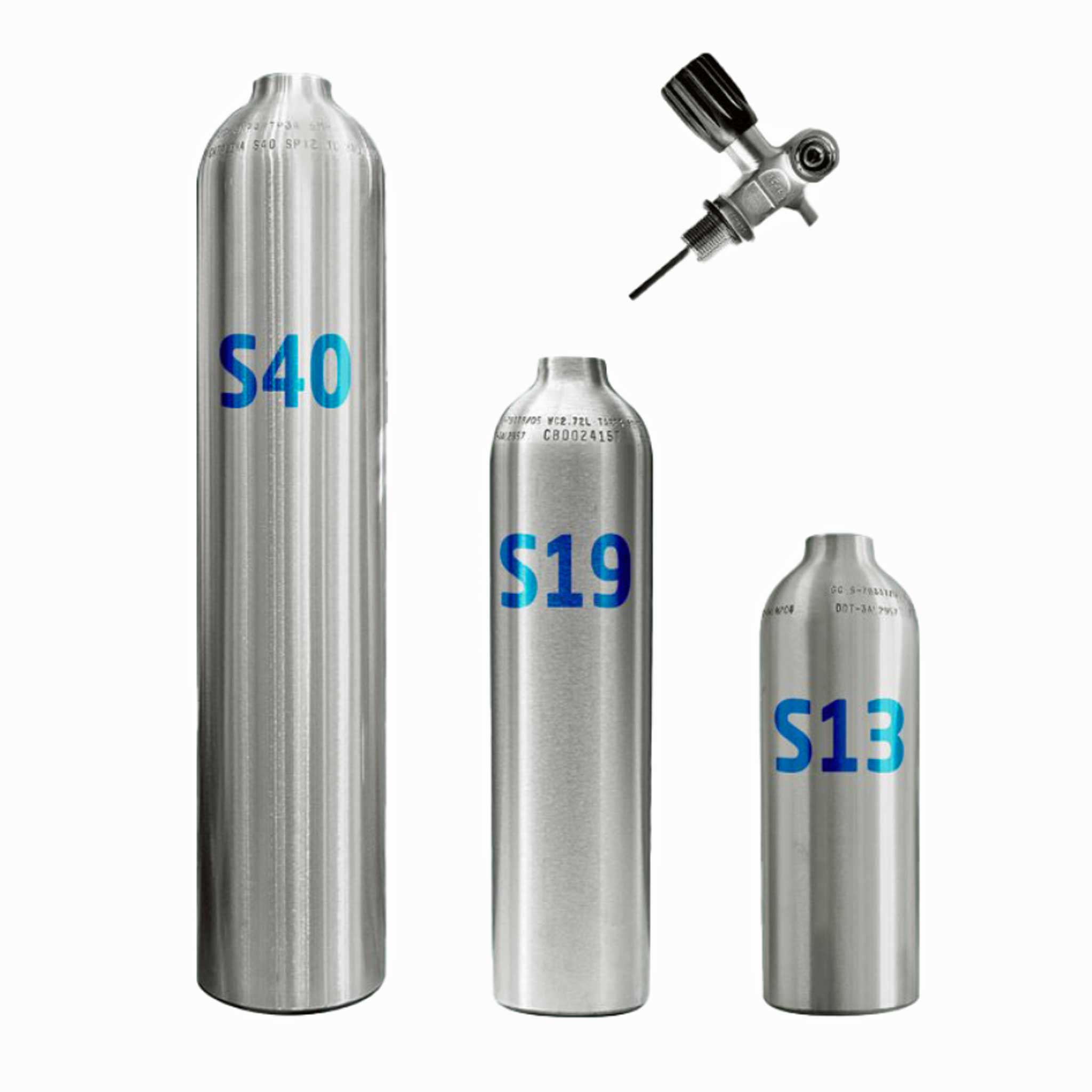 Catalina Aluminium Scuba Cylinders 207 Bar - S80/S40/S18/S13 | Dive ...