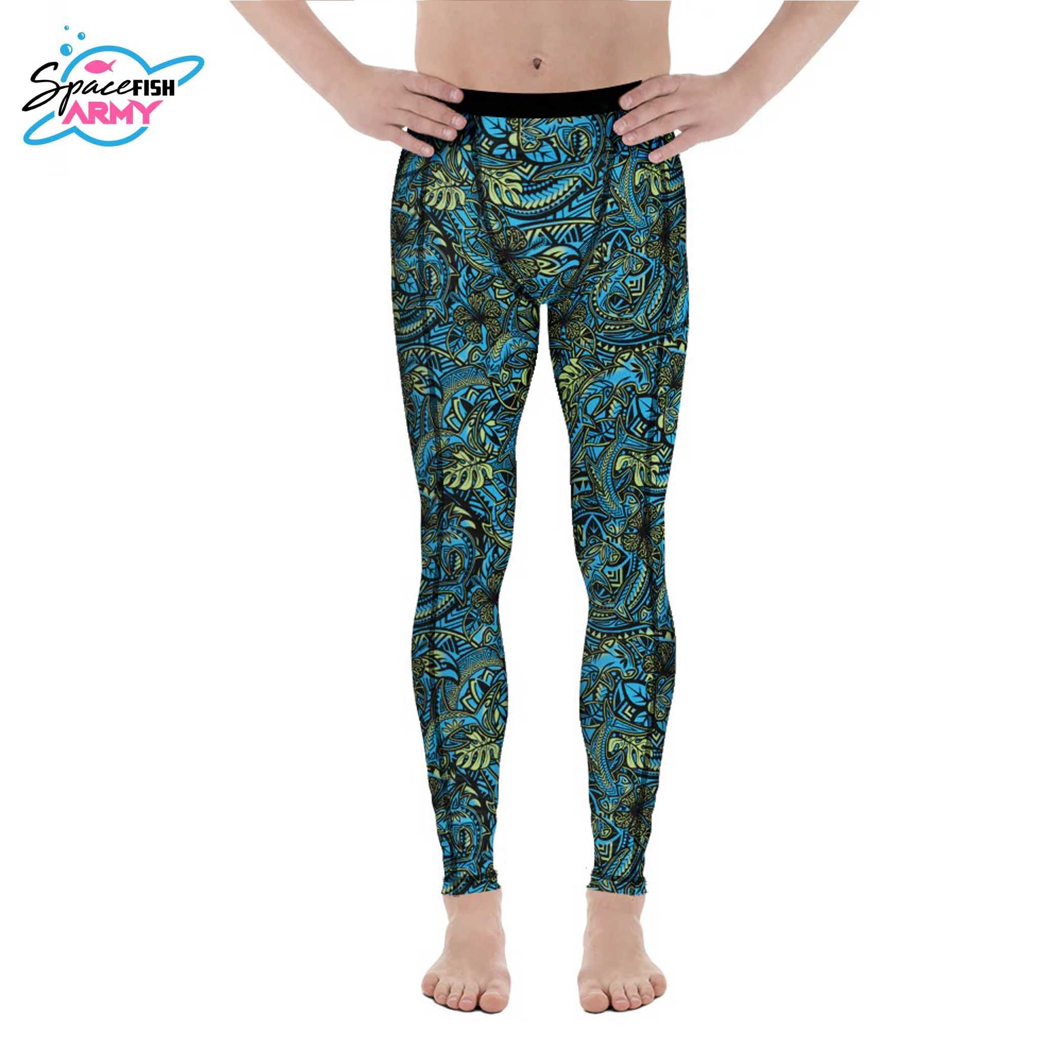 Spacefish Army MENS Hammerhead Hibiscus Scuba Pants | Dive Gear Australia